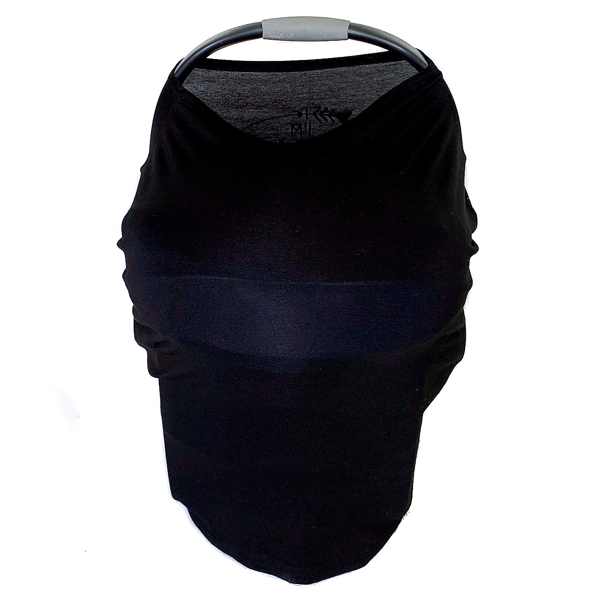 Car Seat 5 in 1 Cover - I'm Cute & Cuddly But Please Don't Touch Little Me (Black)