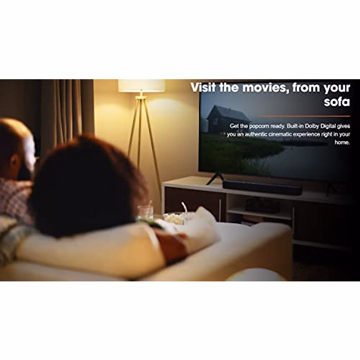 JBL BAR-2-0-ALL-IN-ONE-MK2 Compact 2ch Soundbar with Dolby Digital with an Additional 1 Year Coverage by Epic Protect (2022)