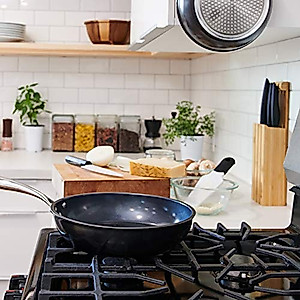 KYOCERA CFP26BK Ceramic Nonstick Fry Pan, 10 inch, Black