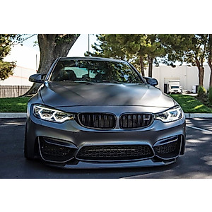 iJDMTOY 4pc Set Iconic Performance Style 7000K Xenon White Hexagon Shape LED Angel Eyes Halo Rings w/Crystal Acrylic Covers Compatible with BMW 3 Series OEM LED/Xenon Light Trims