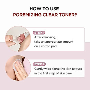 SKIN1004 Madagascar Centella Poremizing Clear Toner 7.1 fl.oz(210ml) | for Keratin Plug | for Sensitive Skin