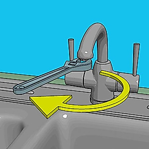 PF WaterWorks TouchFLOW Water Sense Listed Kitchen Aerator with Pause (Trickle) - Swivel Dual Spray Dual Thread (15/16-27, 55/64-27) - 1.5 GPM; PF0547