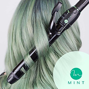 MINT Professional Extra Long Hair Curling Iron 1 1/2 inch | 2-Heater Ceramic Barrel That Stays Hot | 1.5 Inch Hair Iron Curler for Beach Waves | Travel-Ready International Dual Voltage