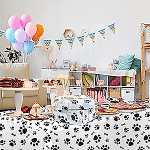 100 Sheets Paper Puppy Paws Gift Wrap Tissue for Gift Bags Wrapping Paper Rustic Art Holiday Wrapping Paper (Dog Paw)