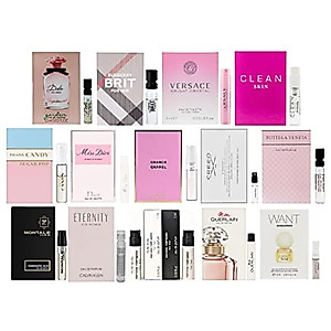Pilestone 15 Perfume Sampler Lot of Designer Fragrance Samples for Women