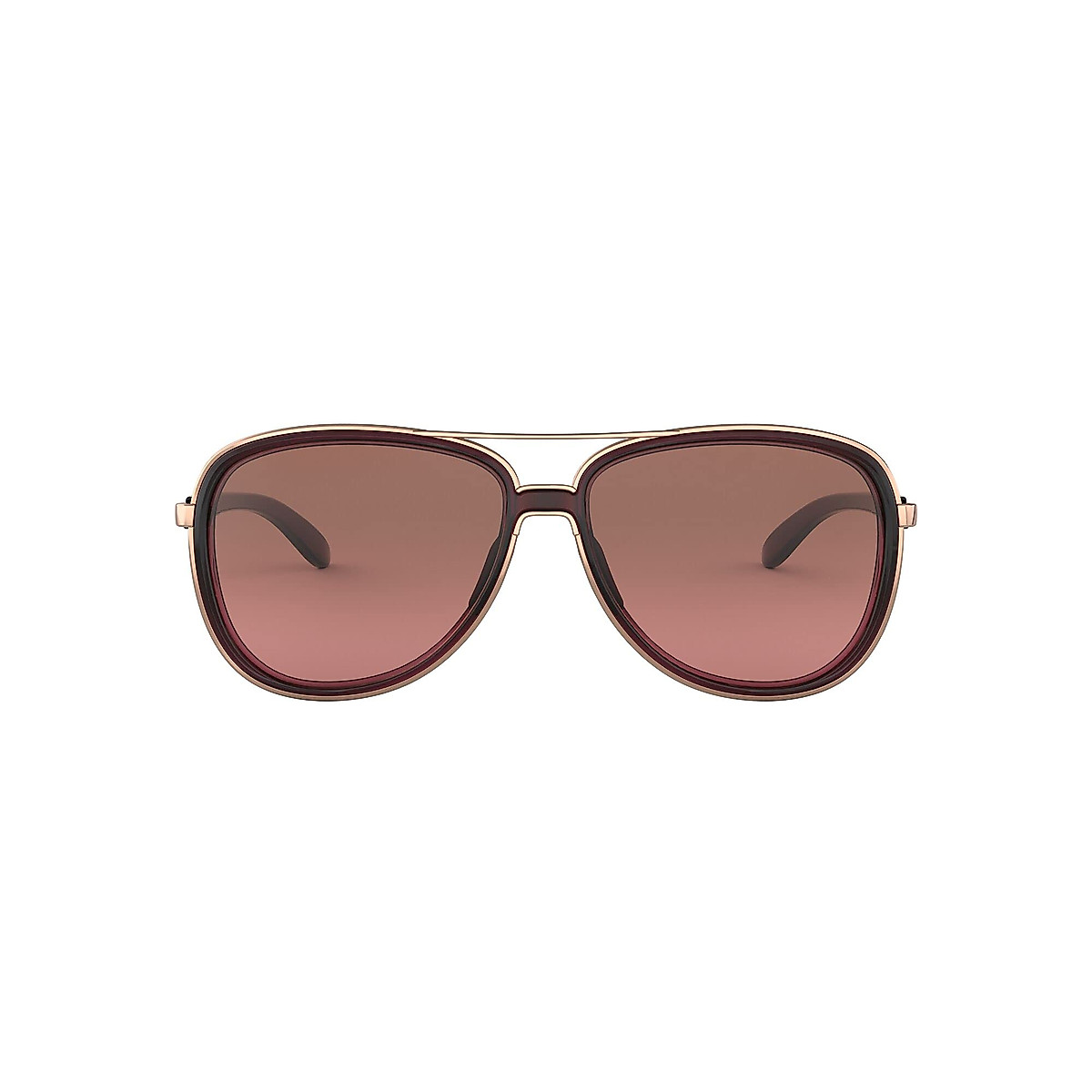 Oakley OO4129 Split Time Sunglasses+ Vision Group Accessories Bundle(Crystal Raspberry/G40 Black Gradient (412902)