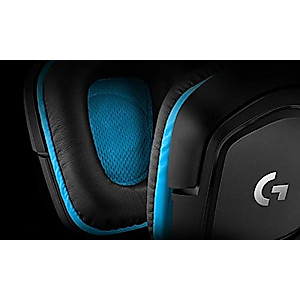 Logitech G432 DTS:X 7.1 Surround Sound Wired PC Gaming Headset (Leatherette) (Renewed)
