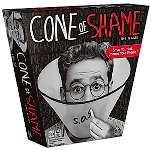 Spin Master Cone of Shame, Guessing Party Game, for Adults and Teens Ages 16 and up
