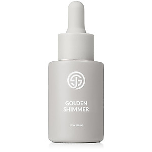SJOLIE Sunless Spray Tan Additive - Golden Shimmer Drops | Adds Golden Glow to Spray Tan, Self Tanner, or Daily Moisturizer - 1oz