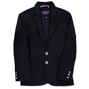 French Toast Men's Classic School Blazer, Navy