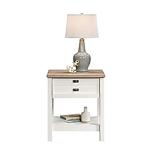Sauder Cottage Road Night Stand, Soft White Finish