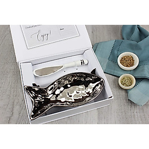 Pampa Bay Get Gifty Bowl and Spoon Set, Fish Design