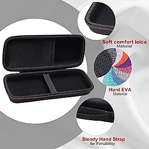 Stethoscope Case - LTGEM Hard Case for 3M Littmann Classic III Monitoring, MDF Acoustica Deluxe Lightweight Dual Head Stethoscope. Mesh Pocket for Accessories