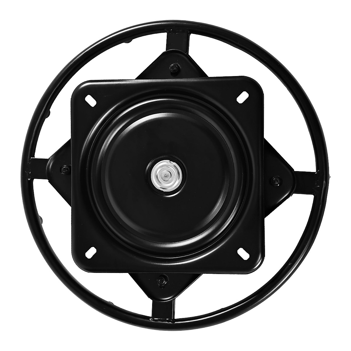 yaaqoo 16.5inch Furniture Ring Base w Swivel Base Replacement 360 Degrees Rotate with 10 Inch Plate for Recliner Sofa Chairs