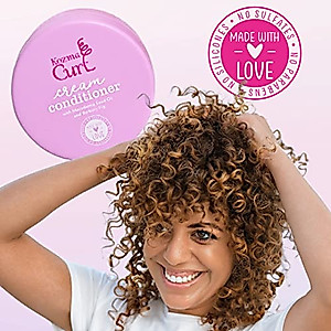 Kozma Curl Cream Conditioner, 10.14 fl oz 300ml, Silicone Free, Sulfate Free, Curly Hair Conditioner, For all Curl Types, hydrating, moisturizing, Curly Hair Products, Organic, Anti Frizzy