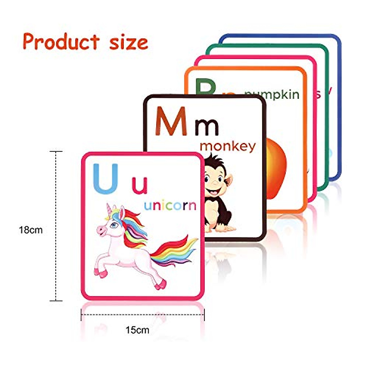 26 Pieces Alphabet Bulletin Board Set Animals Alphabet Cards Classroom Alphabet Decor Standard Manuscript Alphabet Cards,Early Learning Bedroom Nursery Playroom Decorations for Children Kids Teens