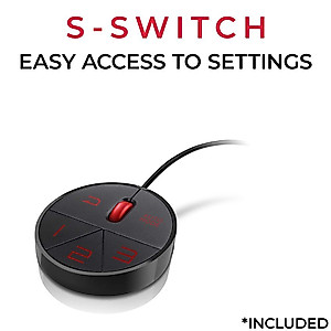 BenQ Zowie 24.5 inch 240Hz Esports Gaming Monitor, DyAc, 1080p, 1ms Response Time, Black Equalizer, Color Vibrance, S-Switch, Shield, Height Adjustable (XL2546) (Renewed)