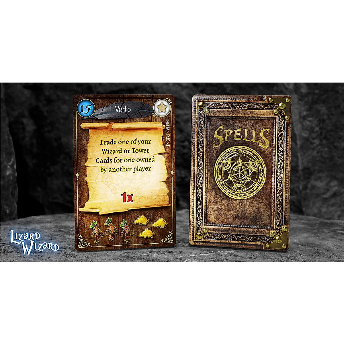 Forbidden Games | Lizard Wizard – Fantasy Strategy Game of Spellcasting, Potions, and Mystical Creatures, Ages 10+, 2-6 Players, Family Game Night Essential