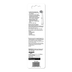 Amazon Basics Perfect Angle Replacement Brush Heads, 3 Count, 1-Pack
