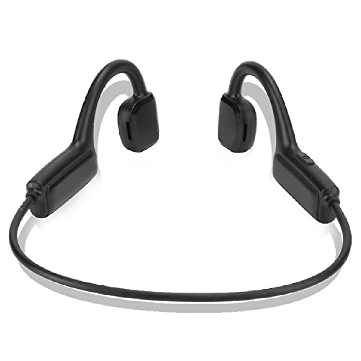 Cuifati Wireless Bone Conduction Headphones, Open-Ear Bluetooth Bone Conduction Sports Earbuds, High Bass Diaphragm, 3D, Skin Friendly, for Outdoor Sports, Running