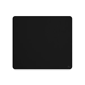 Glorious XL Gaming Mouse Mat/Pad - Stealth Edition- Large, Wide (XL) Black Cloth Mousepad, Stitched Edges | 16"x18" (G-XL-Stealth)