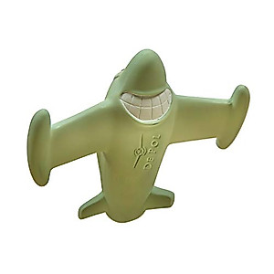 Chewy, The Teeth-32 Airplane Teething Toy 100% Natural Havea Rubber