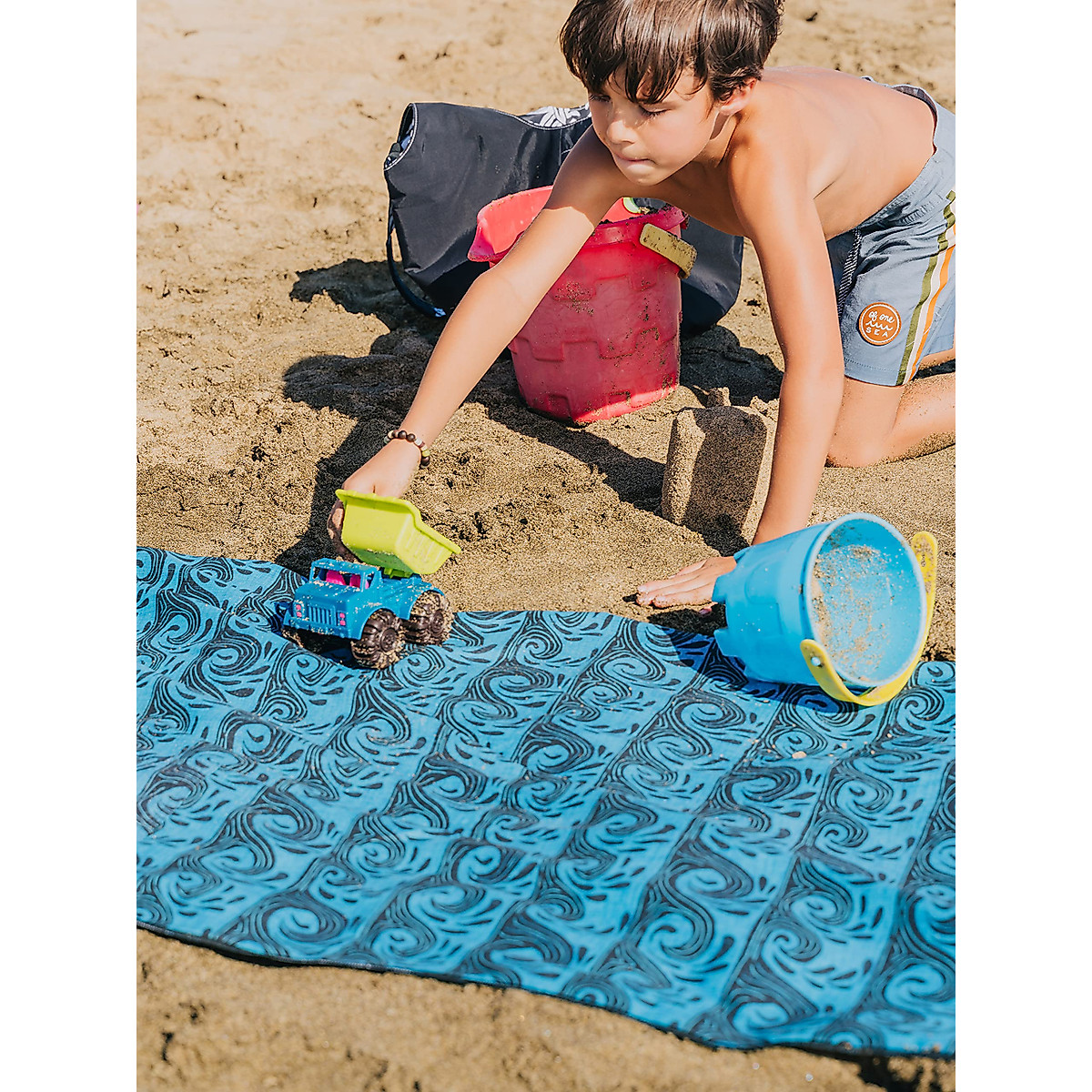 RipWrap Travel Towels [ Training + Travel + Beach + Sarong ] (Raging Waters-Original)