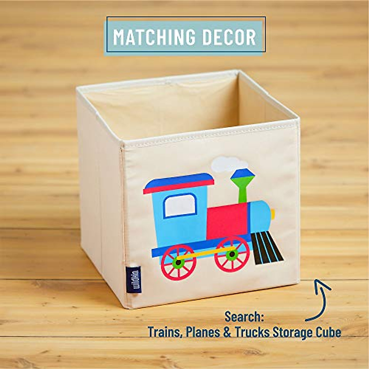 Wildkin Microfiber Fitted Crib Sheet for Boys & Girls, Crib Sheets Measures 52 x 28 Inches, Soft & Breathable Fabric Crib Sheets for Kids, Fits Standard Crib Mattress(Trains Planes & Trucks)