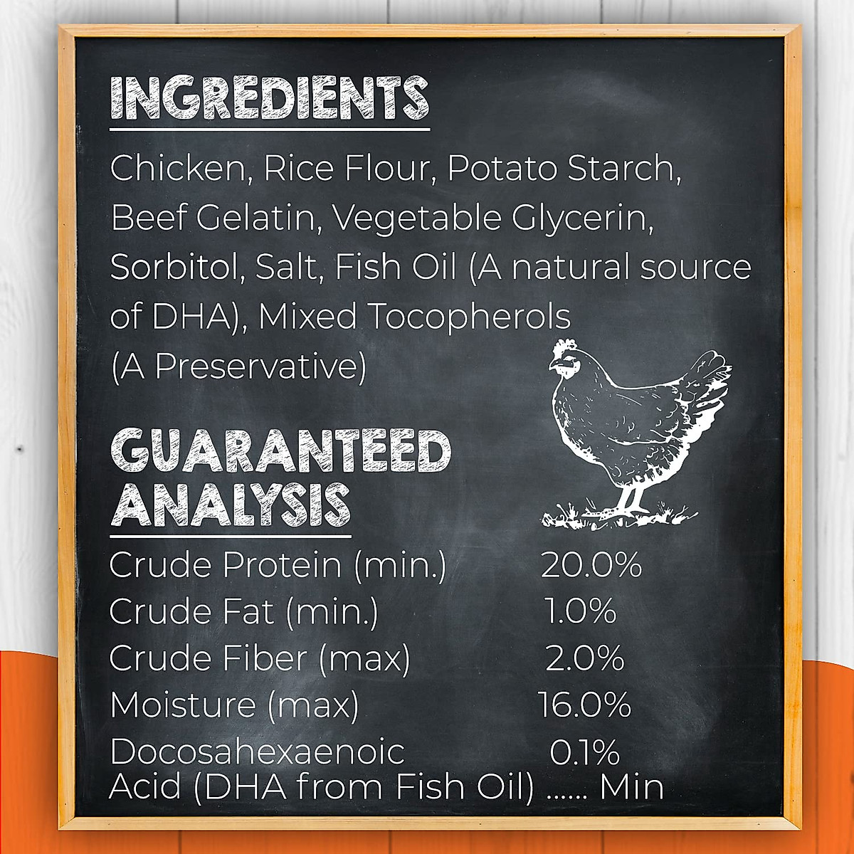 Canine Naturals Puppy Chicken and Rice Chew - Rawhide Free Puppy Treats - Made with USA Chicken - All-Natural & Easily Digestible - 2 Pack of 7-Inch Rolls for Puppies