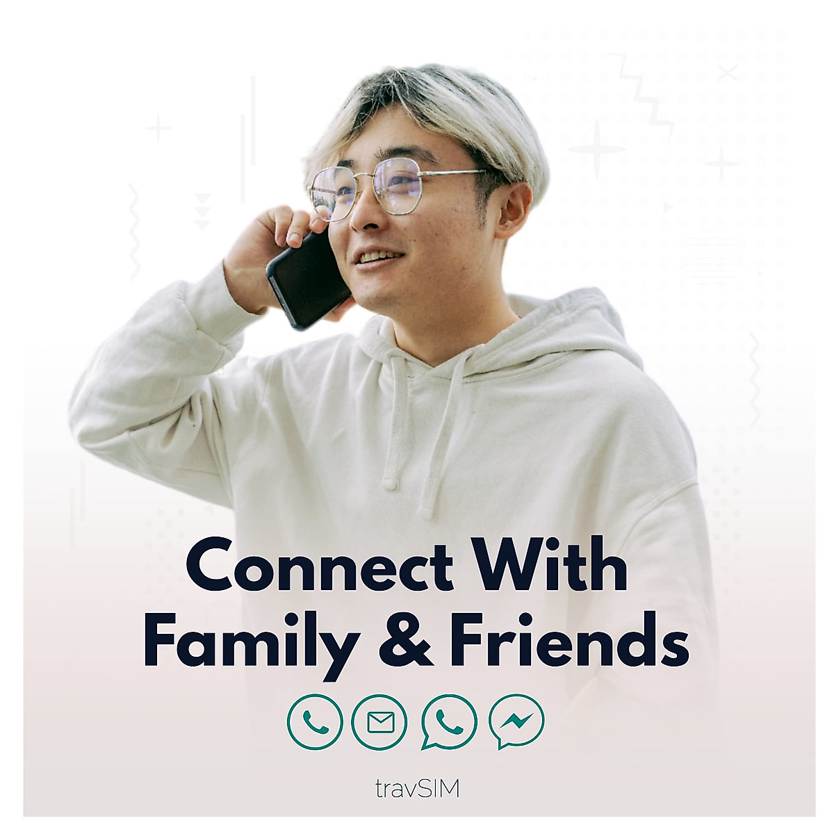 travSIM Canada SIM Card | Uses The T-Mobile Network | 5GB Mobile Data | Free Roaming USA & Mexico | SIM Card for Canada Travel has Unlimited National Calls & Texts | SIM Card Canada 14 Days