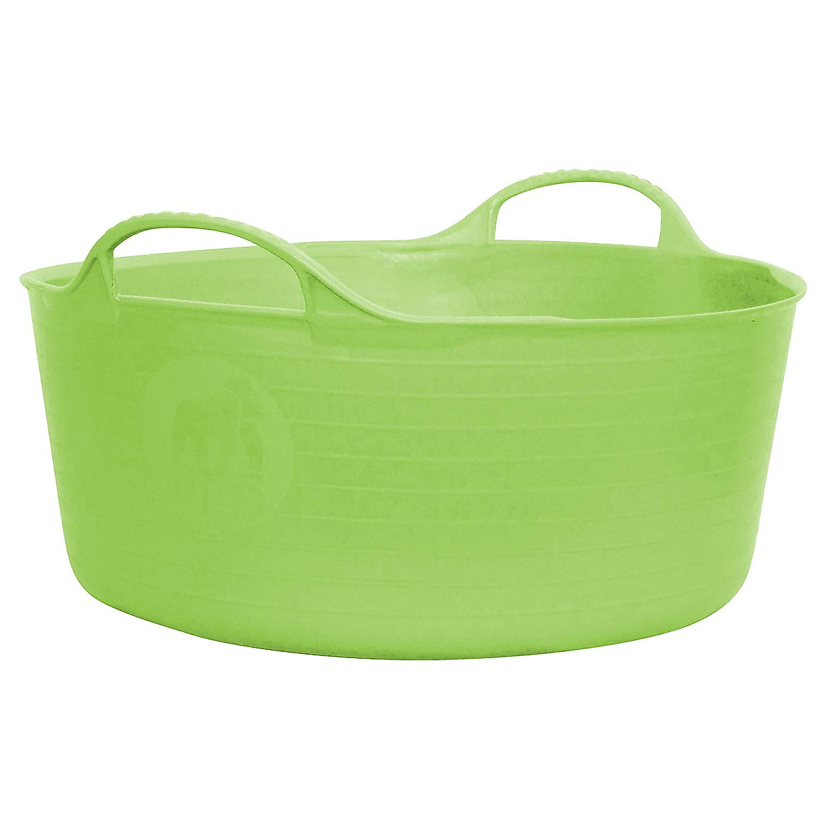 TubTrug SP15PST Shallow Pistacio Flex Tub, 15 Liter