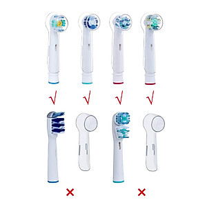 8 Pack Toothbrush Cover for Protecting Oral-B Replacement Brush Heads Electric Toothbrush, Portable Travel Brush Heads Caps, Convenience for Travel and Everyday Use
