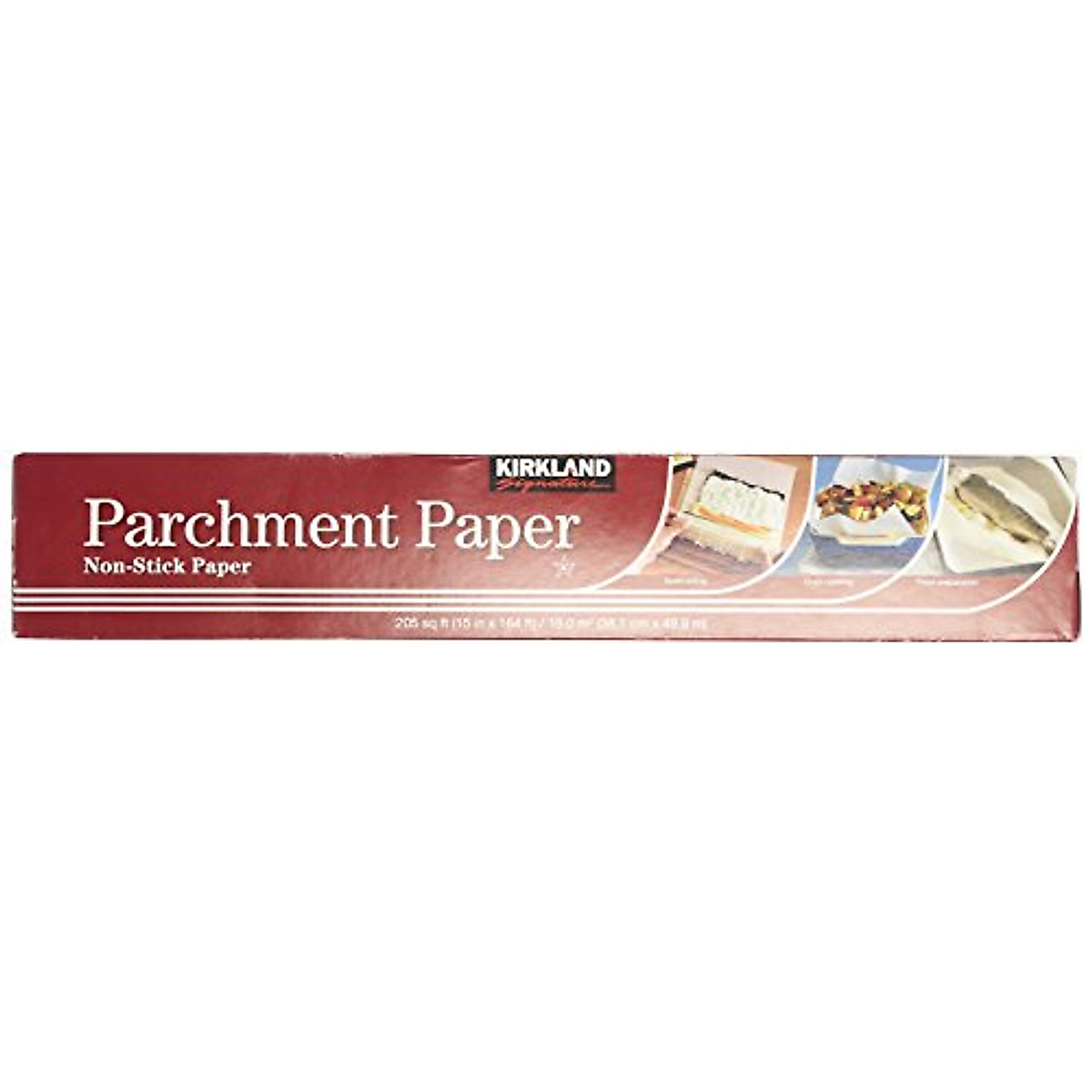 Kirkland Signature Parchment-1pk Non Stick Parchment, 1 Pack, Clear