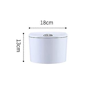 XBWEI Intelligent Automatic Touchless Trash Can Smart Infrared Motion Sensor Rubbish Waste Bin Car Kitchen Garbage Bins