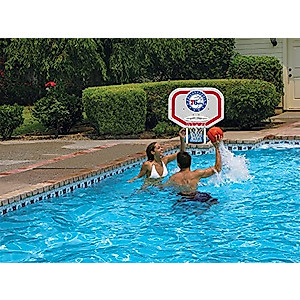 Poolmaster Philadelphia 76ers NBA Pro Rebounder-Style Poolside Basketball Game