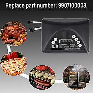 Digital Thermostat Panel Kit Fits for Masterbuilt 20071914 20071814 20070511 and More Digital Electric Smoker Models Replaces 9907100008