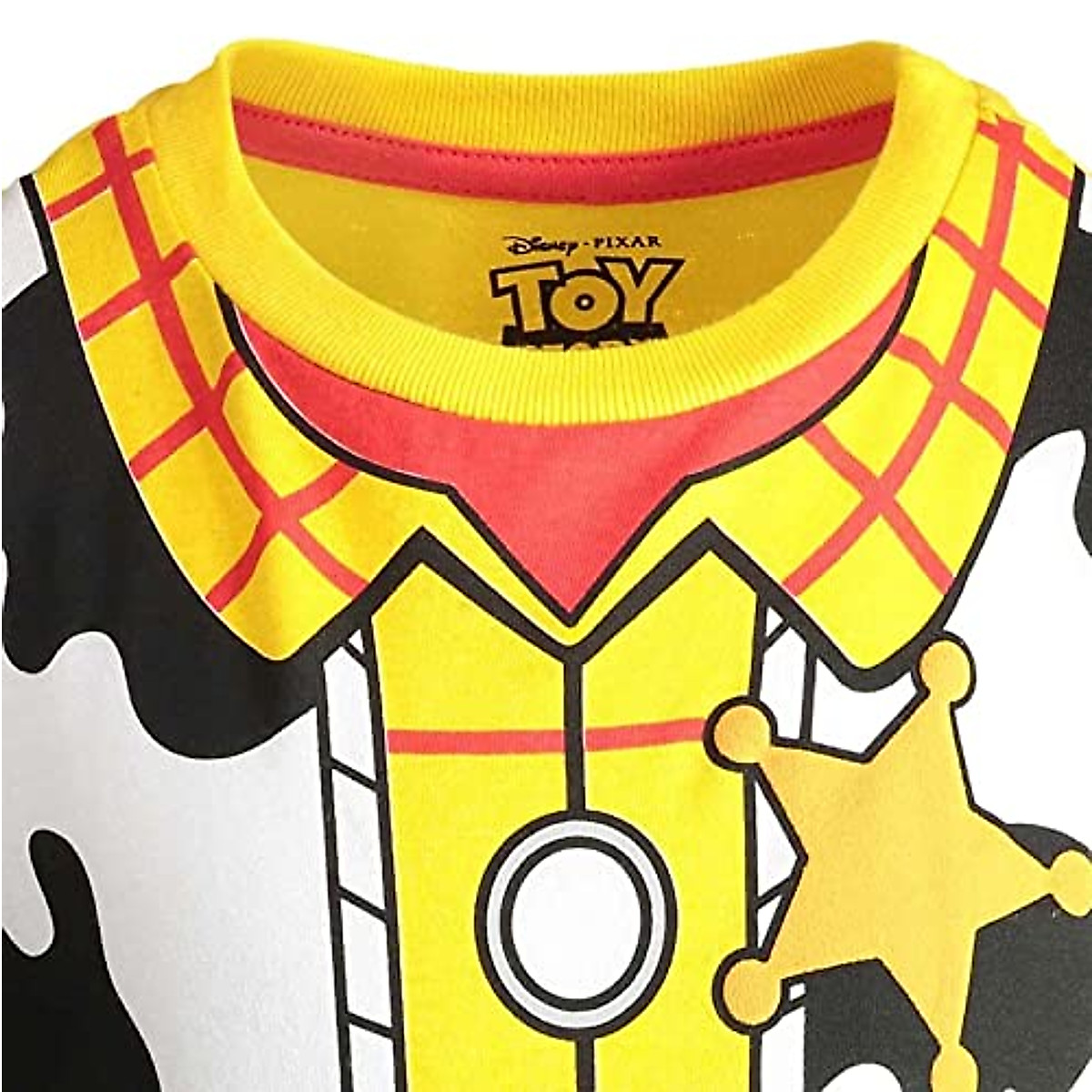 Disney Pixar Toy Story Buzz Lightyear Woody Rex Slinky Dog Infant Baby Boys 4 Pack T-Shirts Multi 18 Months