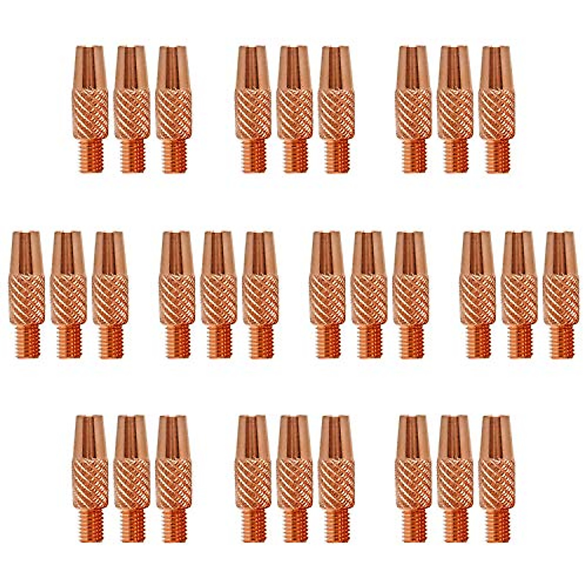Mig Welding Contact Tips 186-419 .030" for Miller Welder Gun Spoolmate 100, 200, 3035, 185 and Hobart Spoolgun DP-3035, SpoolRunner 100,Handler 125, 125 Ez, 130, 140, 190, 210MVP etc