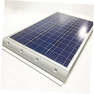MARMERDO 2pcs Solar Panel Support Caravan Boat Solar Panel Bracket Soundbar Bracket Rv Solar Panel Bracket Solar Panel Mounting Brackets Roof Panels Marine White Abs Windshield