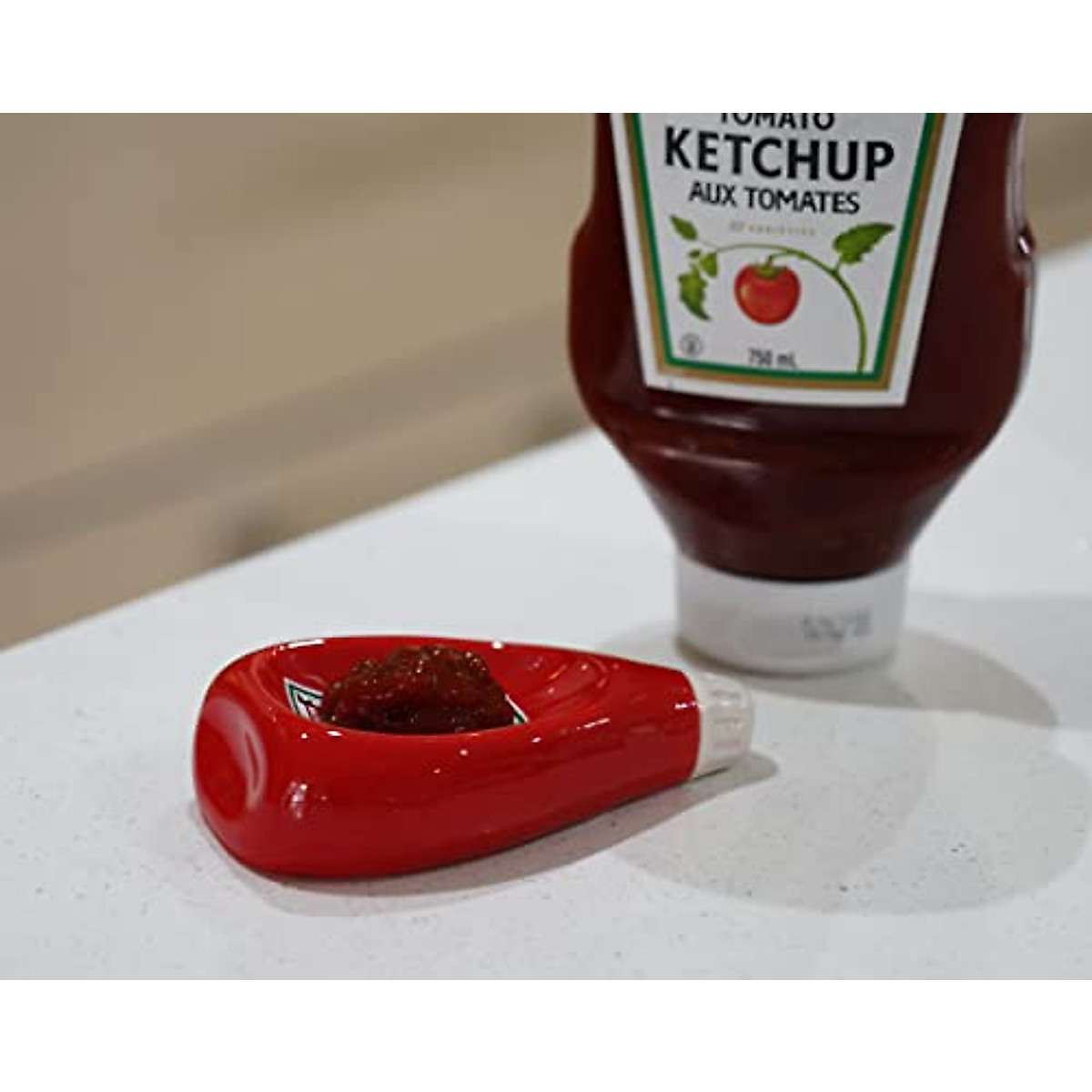 Livingsense Ultra-Strong 3 oz Porcelain Dipping Bowl for Ketchup, Mayo or Mustard - Dipping Sauce Bowls, Seasoning Dishes Serving Bowl Saucers, Ramekins