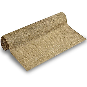 Pico Textiles 40” Wide Burlap - 1 Yard, (3 Feet) - Premium Natural Burlap Fabric, Sold by The Yard - Great for Weddings, Home Crafts, Garden Fabric, Burlap Table Runner, Burlap Tablecloth and More