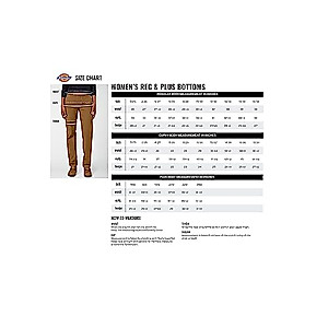 Dickies womens Relaxed Straight Stretch Twill pants, Black, 2 US