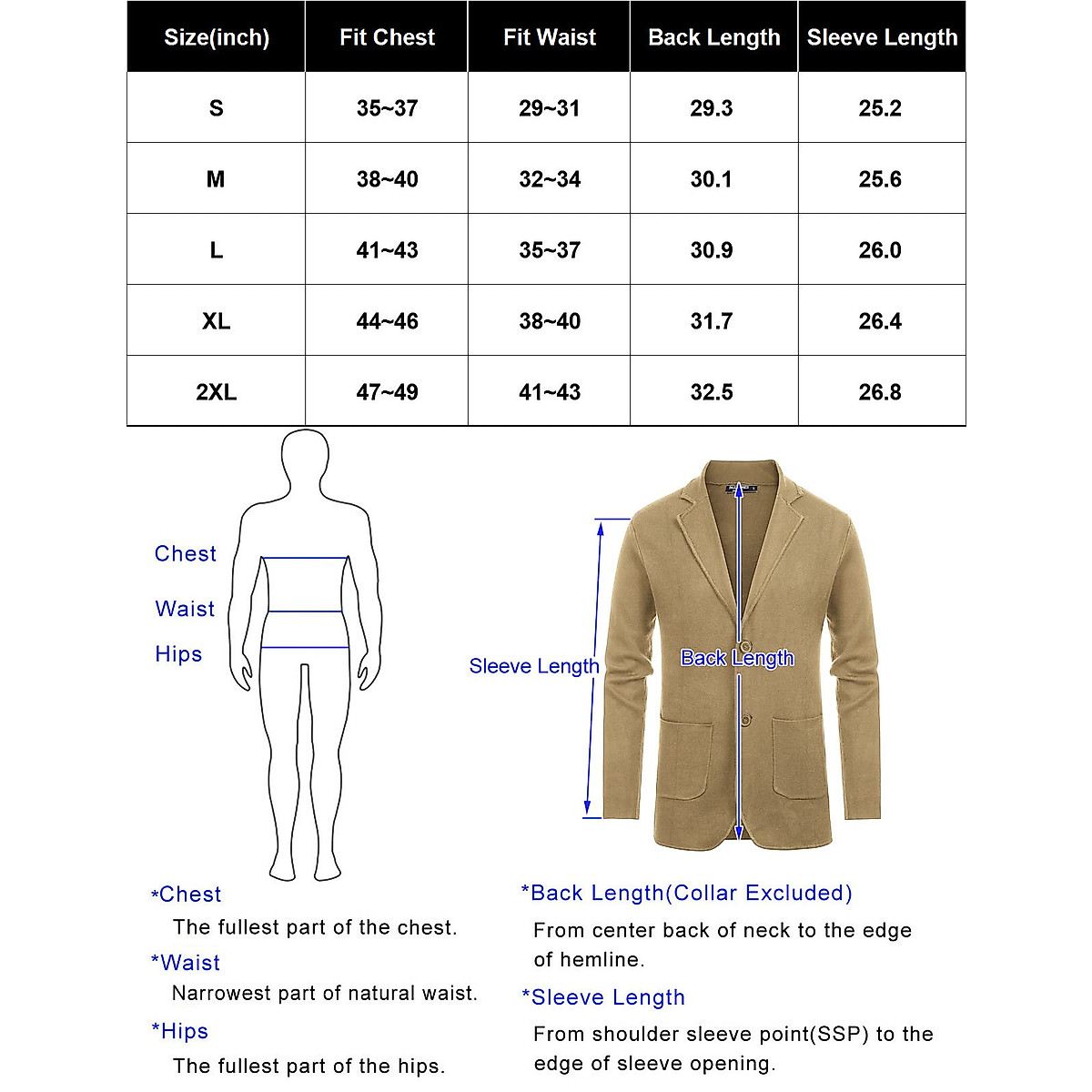 Men Cardigan Sweaters Jacket Stylish Regular Fit Notch Lapel Knit Blazer Sport Coat Business Work Blazer Camel XL