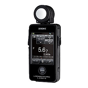 New Sekonic L-478D-U Lightmeter With Exclusive 3-Year Warranty