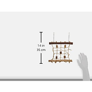 Trixie Natural Living Rope Climbing Wall, 27 x 24 cm