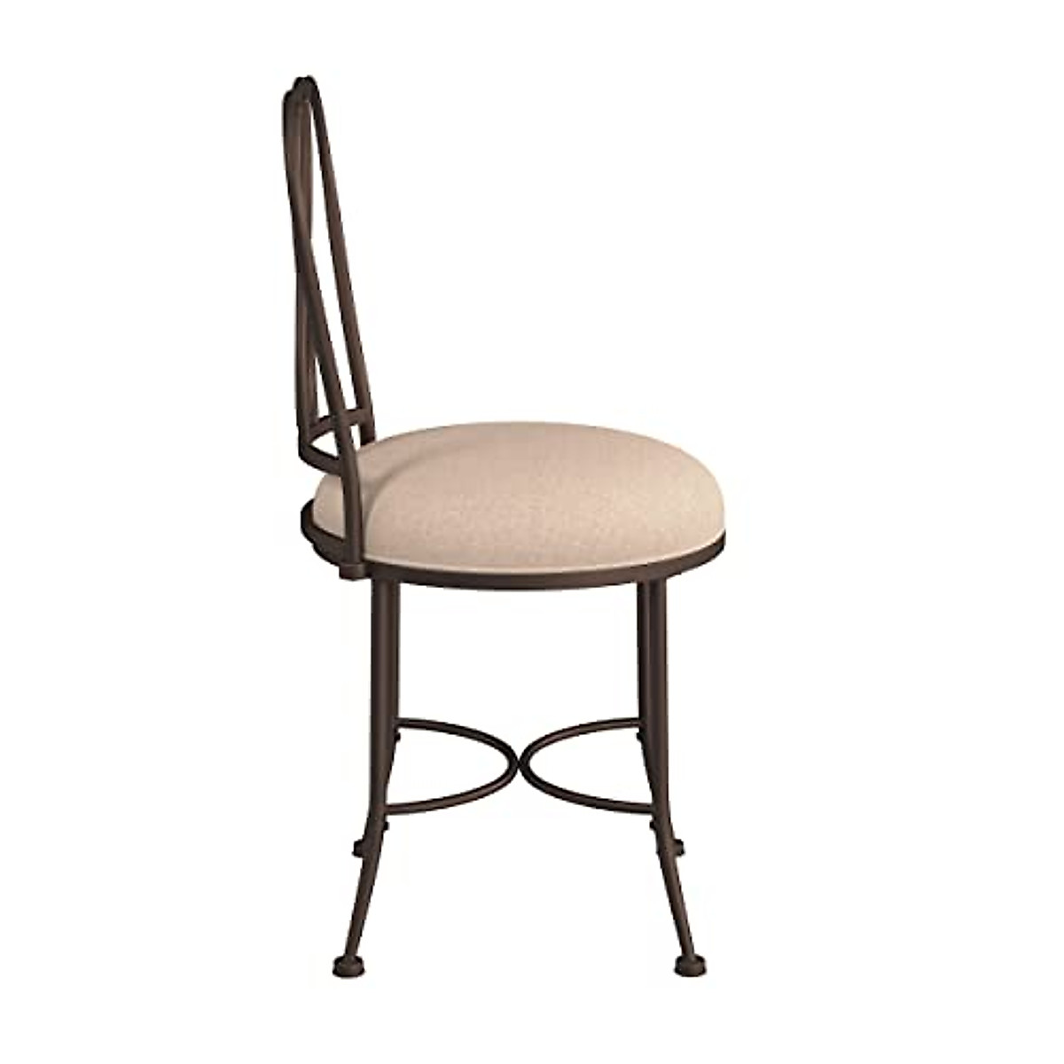 Hillsdale Furniture Hillsdale Christina Vanity Stool, Bronze