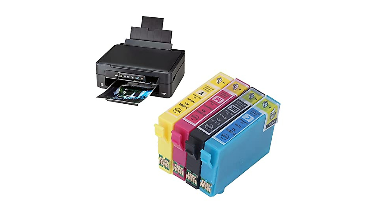 Hilitand 4 Color Ink Cartridges: Print Photos & Documents