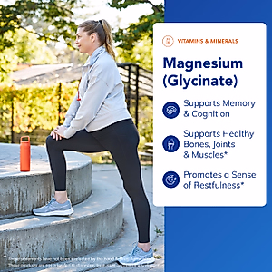 Pure Encapsulations Magnesium (Glycinate) - Supplement to Support Stress Relief, Sleep, Heart Health, Nerves, Muscles, and Metabolism* - with Magnesium Glycinate - 360 Capsules