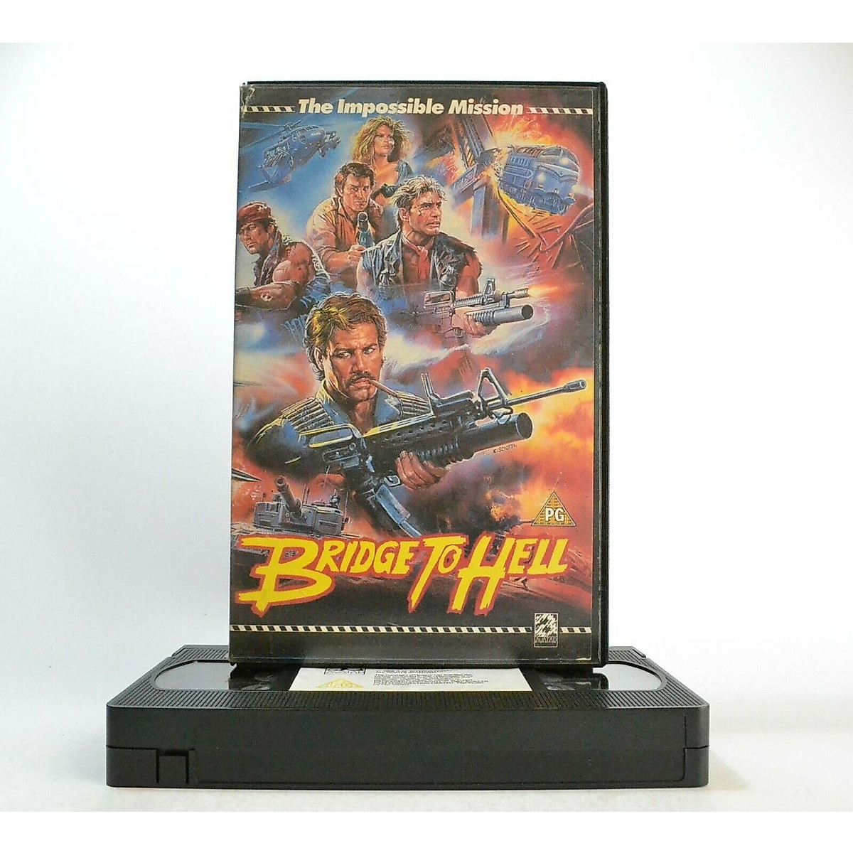 Bridge To Hell: Umberto Lenzi - Italian War Film (1986) - Avatar Large Box - VHS