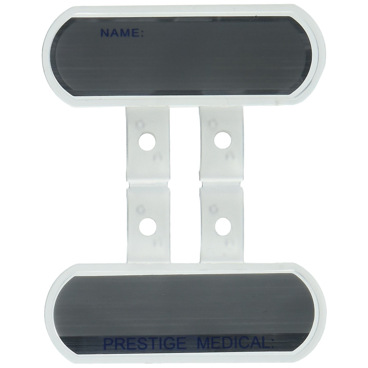 Prestige Medical Two Sided Stethoscope ID Tag, Clear